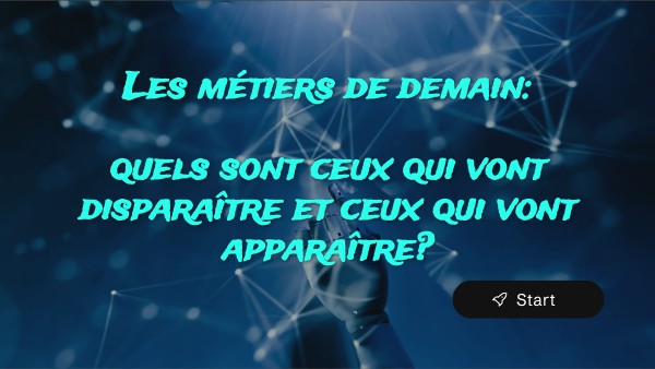 Les métiers de demain