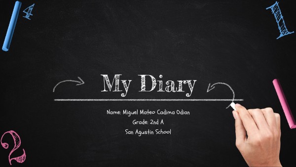 My diary