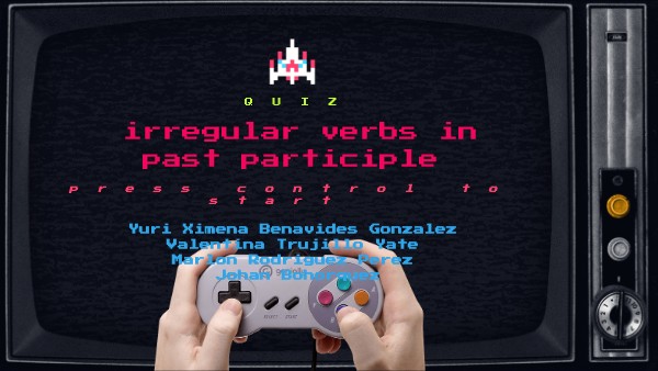 irregular verbs in past participle | Genially