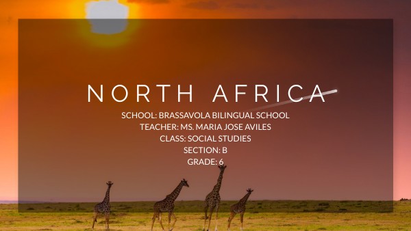 NORTH AFRICA | Genially
