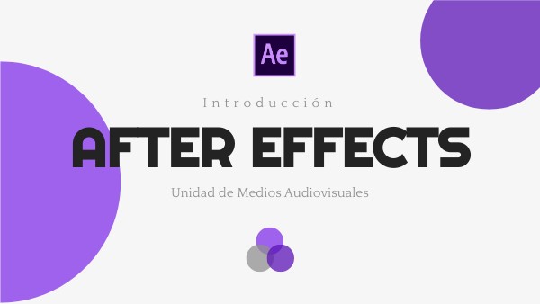 Introducción After Effects | Genially