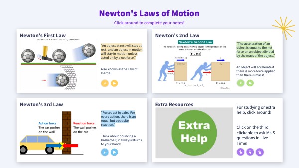 Newton's Laws | Genially