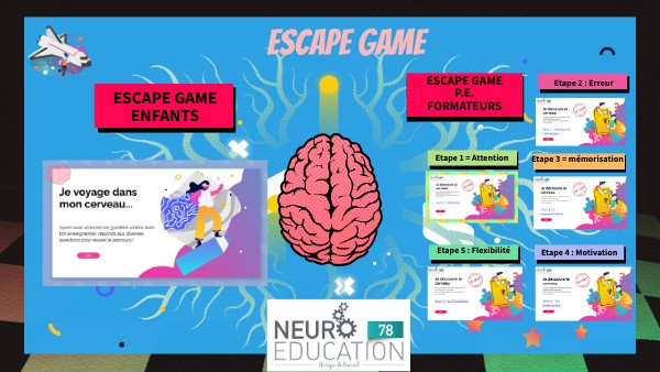Le cerveau - Escape Game enfant et éducateurs