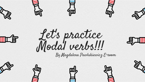 Modal verbs | Genially
