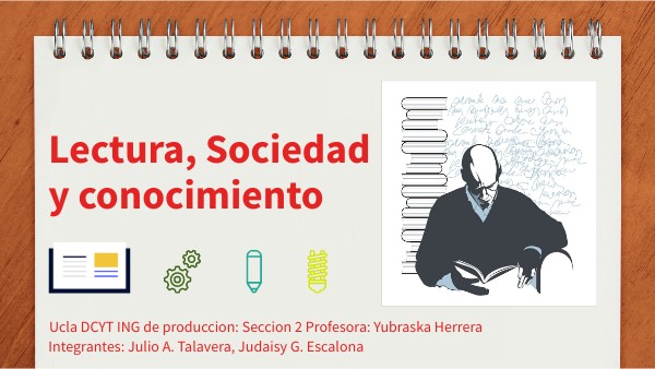 DOSSIER UCLA DCYT - Judaisy Escalona, Julio Talavera