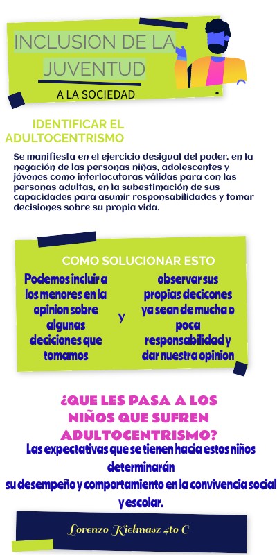 Flyer sobre la inclusión juvenil | Genially