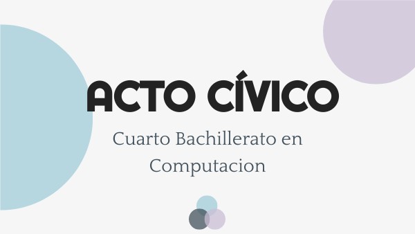 Acto civico | Genially