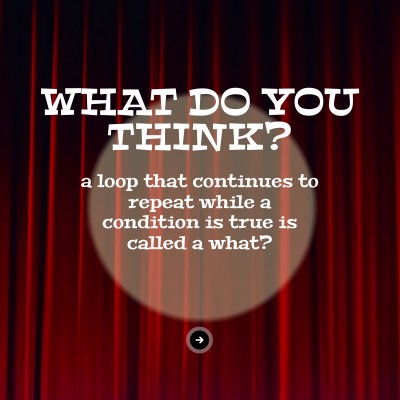 while loop | Genially