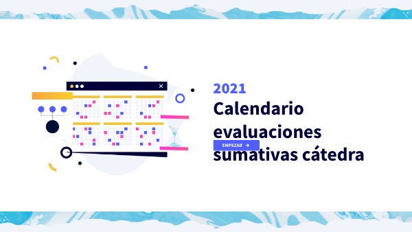 CALENDARIO GENIAL