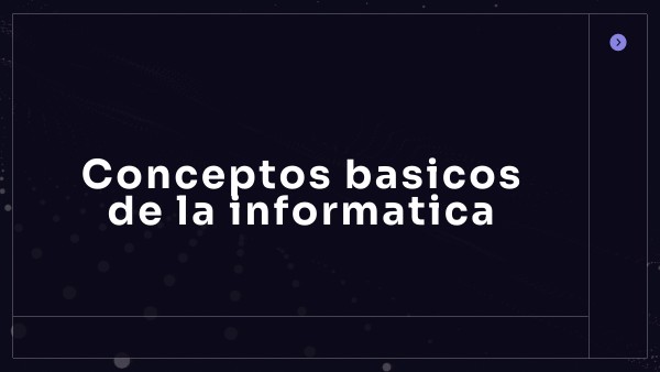 PRESENTACIÓN INFORMATICA
