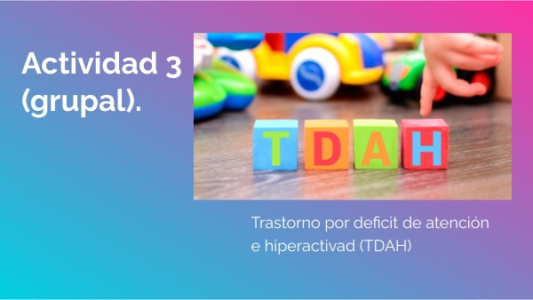 Actividad 3 grupal: Podcast TDAH | Genially