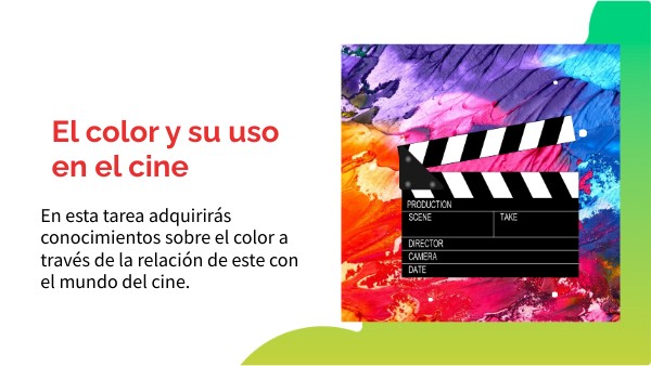 Activididad 1: Color y Cine | Genially