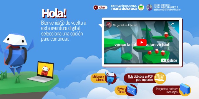 Informática Grados 7mo - Docente Fabian Barrios