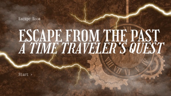 TIME MACHINE ESCAPE | Genially