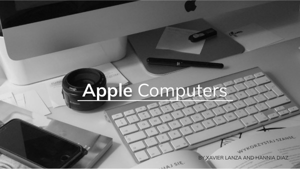 APPLE COMPUTER PRESENTATION | Genially