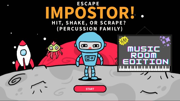 Percussion Family- IMPOSTOR QUIZ | Genially