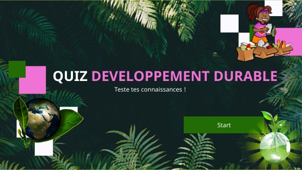 Quiz Développement durable