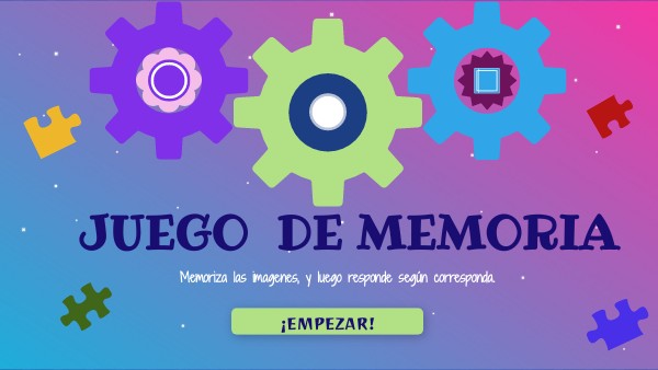 JUEGO MEMORIA