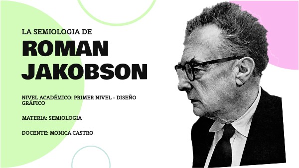 ROMAN JAKOBSON | Genially