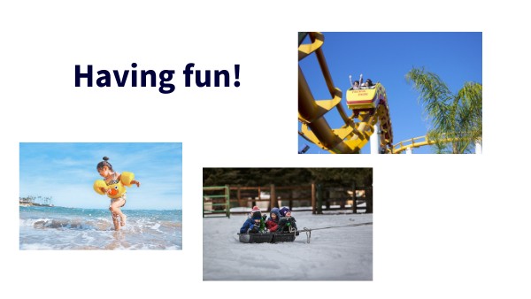 Having fun | Genially