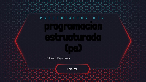 Programación estructurada