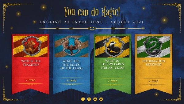 Class Introduction A2 English | Genially