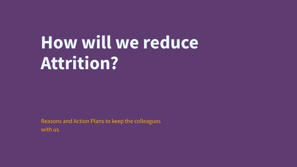 Attrition Presentation | Genially