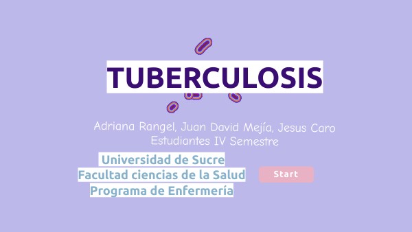 TUBERCULOSIS | Genially
