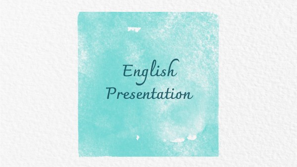 ENGLISH PRESENTATION | Genially