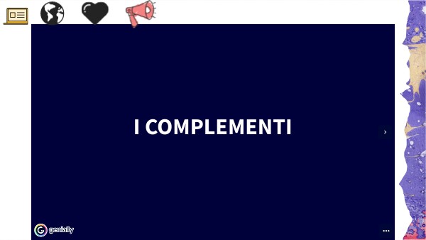 complementi indiretti