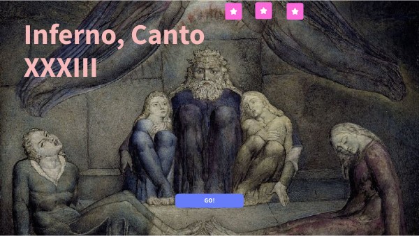 Inferno, Canto XXXIII | Genially
