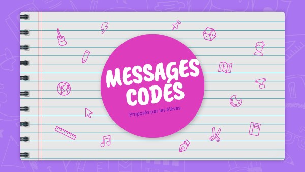 messages codés