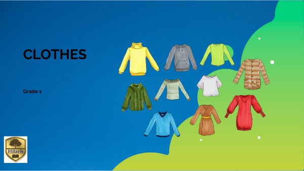 Clothes part 1 grade 1