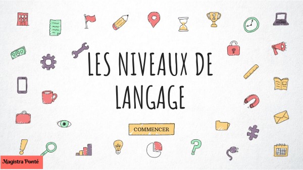 Les niveaux de langage
