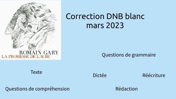 Correction Bblanc | Genially