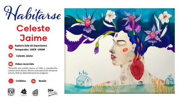 "Habitarse" exposición virtual de Celeste Jaime | Genially