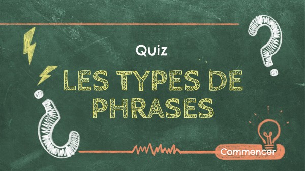 types de phrases | Genially