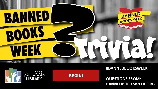 Banned Books Trivia | Genially