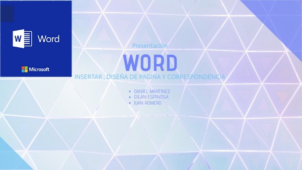 PRESENTACION WORD | Genially