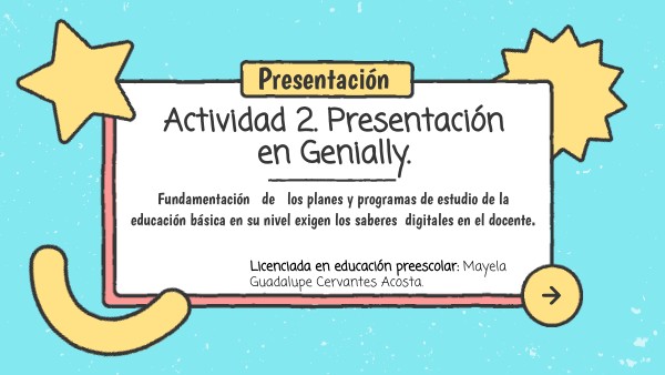 Actividad 2. Presentación en Genially | Genially