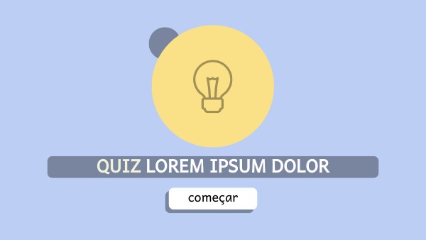 QUIZ SOBRE A LUZ | Genially