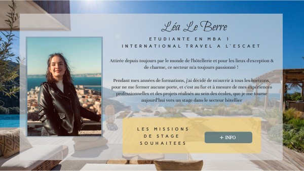 Mon CV - Léa Le Berre | Genially