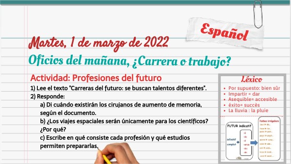 3e Profesiones del futuro