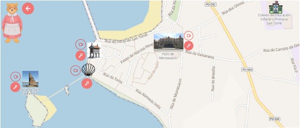 Mapa interactivo cambados