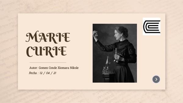 Marie Curie | Genially