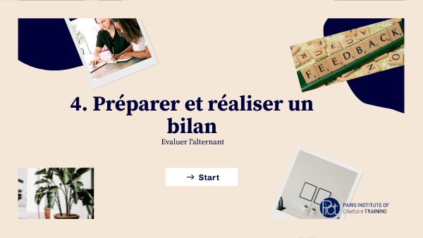 OLD_MODULE 4_Préparer et réaliser un bilan | Genially