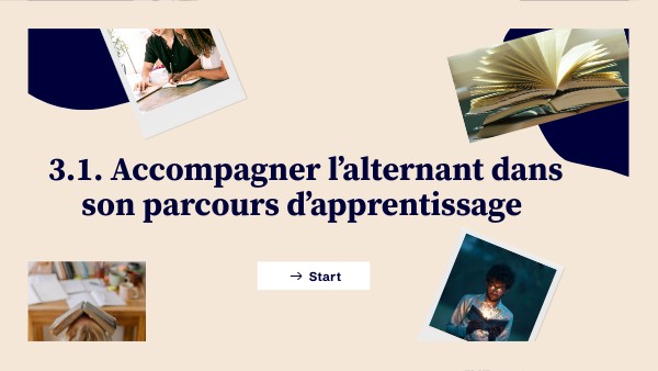 3. Accompagner l’apprenti/alternant dans son parcours d’apprentissage