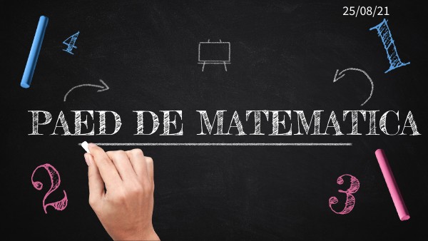 PAED DE MATEMATICAS