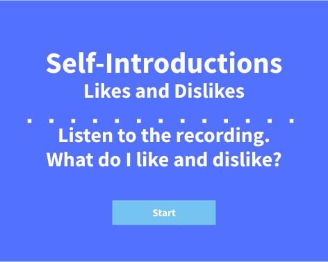 Self-Introduction - Likes and Dislikes | Genially