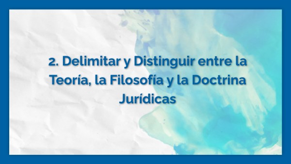 Delimitar y Distinguir | Genially